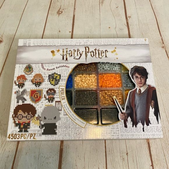 Perler | Toys | Harry Potter Perler Fused Bead Deluxe Art Kit 450 ...